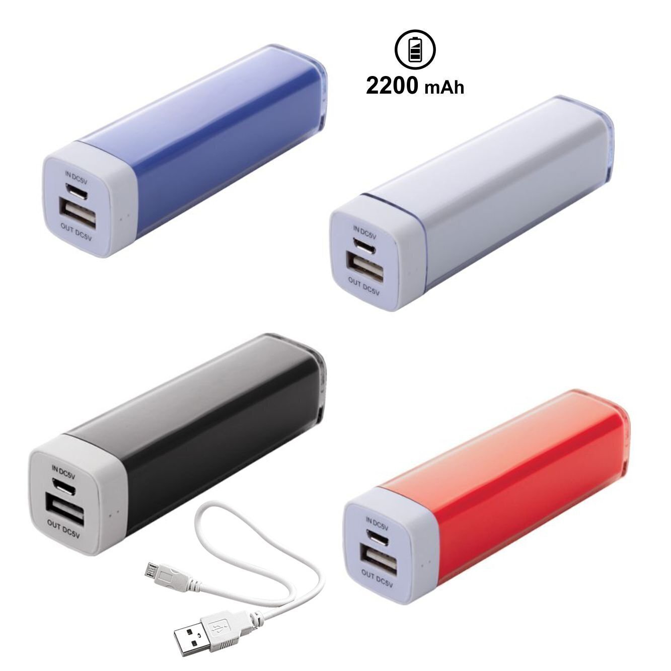 power bank sirene 2000 mah 6094